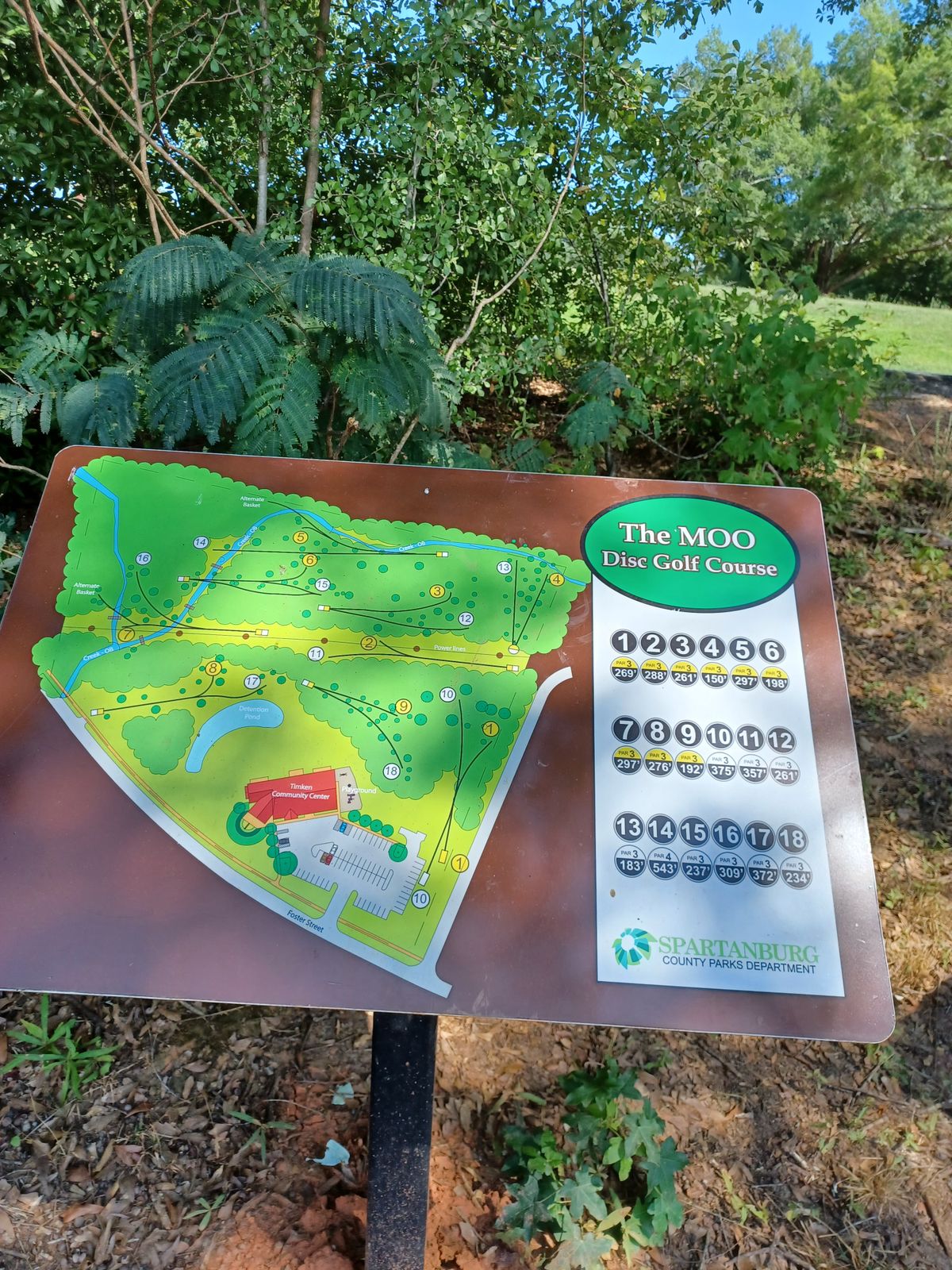 The MOO at Timken Community Center - Cowpens, SC | UDisc Disc Golf ...