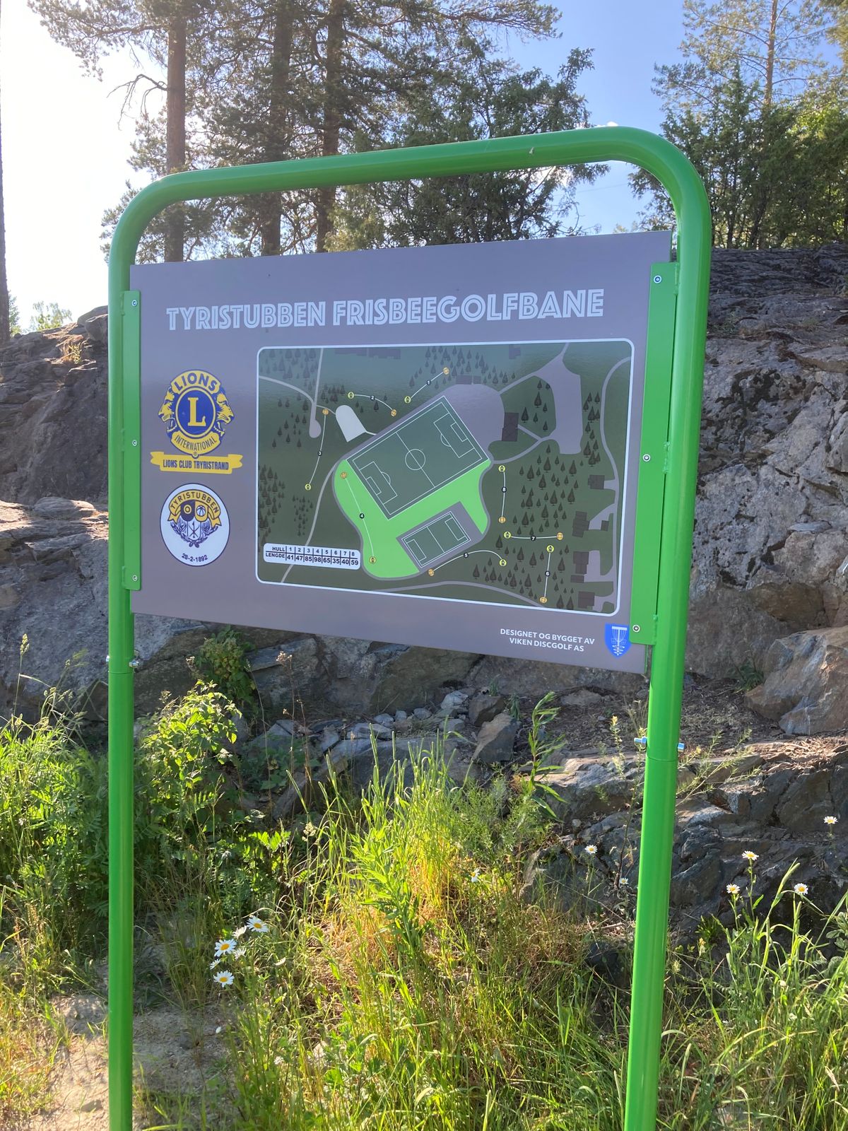 Tyristubben Frisbeegolfbane - Tyristrand, Norway | UDisc Disc Golf ...