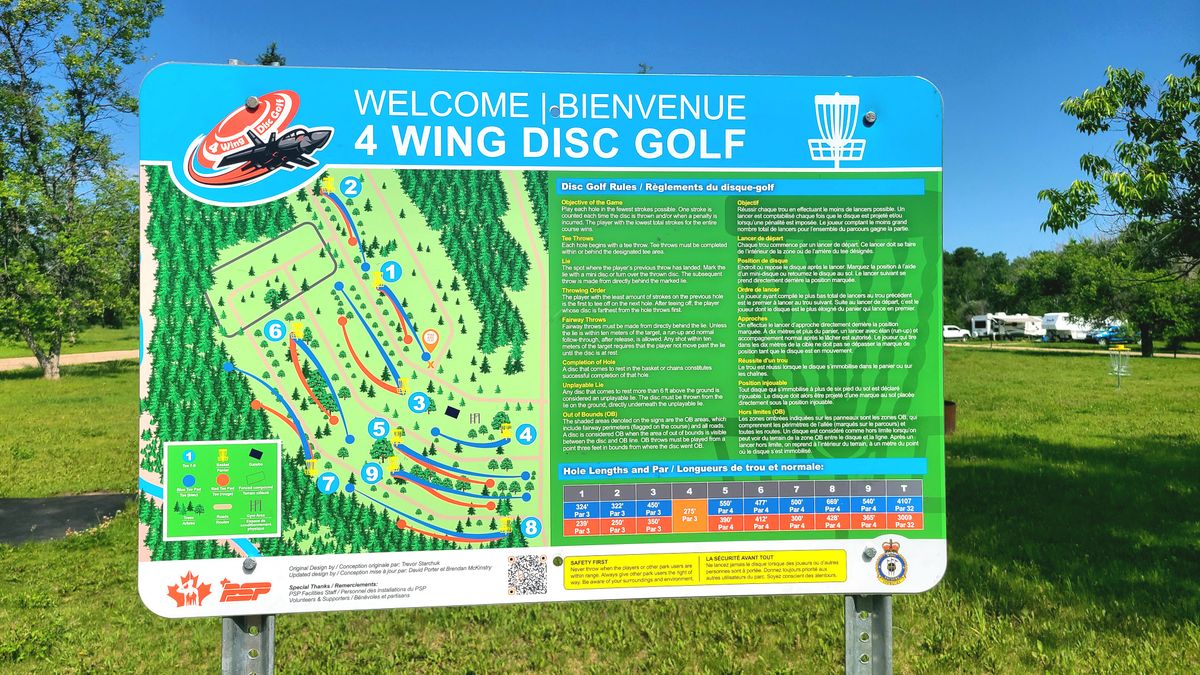 4 Wing Disc Golf - Cold Lake, AB, Canada | UDisc Disc Golf Course Directory