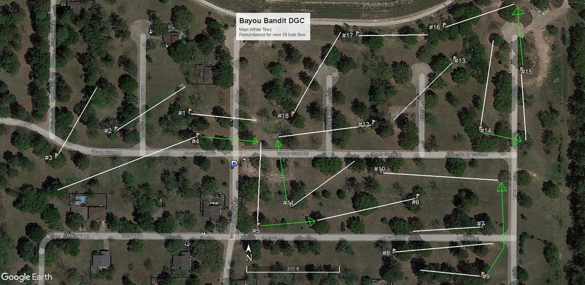 Bayou Bandit (White Oak) - Houston, Texas | UDisc Disc Golf Course ...