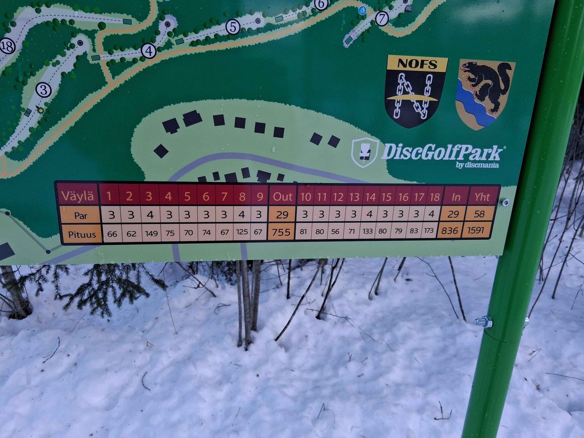 Linnavuori DiscGolfPark - Linnavuori, Finland | UDisc Disc Golf Course ...
