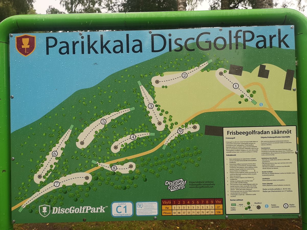 Parikkala DiscGolfPark - Finland | UDisc Disc Golf Course Directory