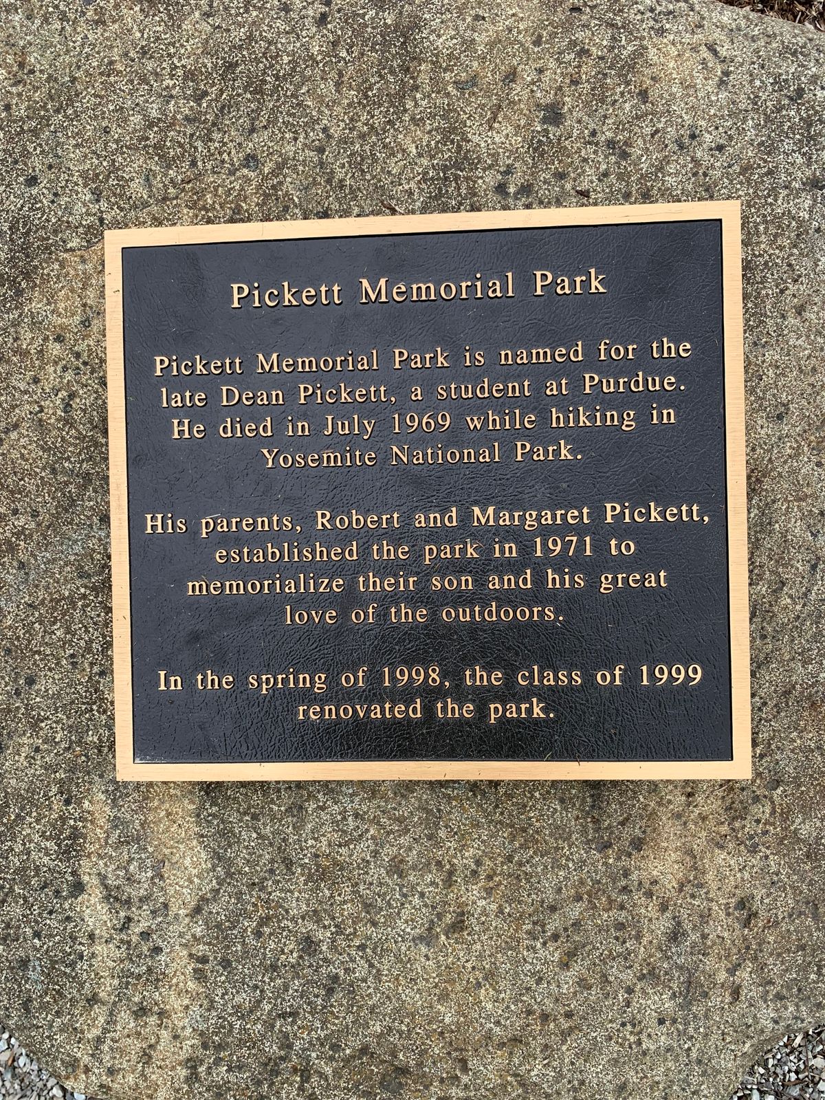 Pickett Memorial Park Disc Golf Course - West Lafayette, Indiana ...