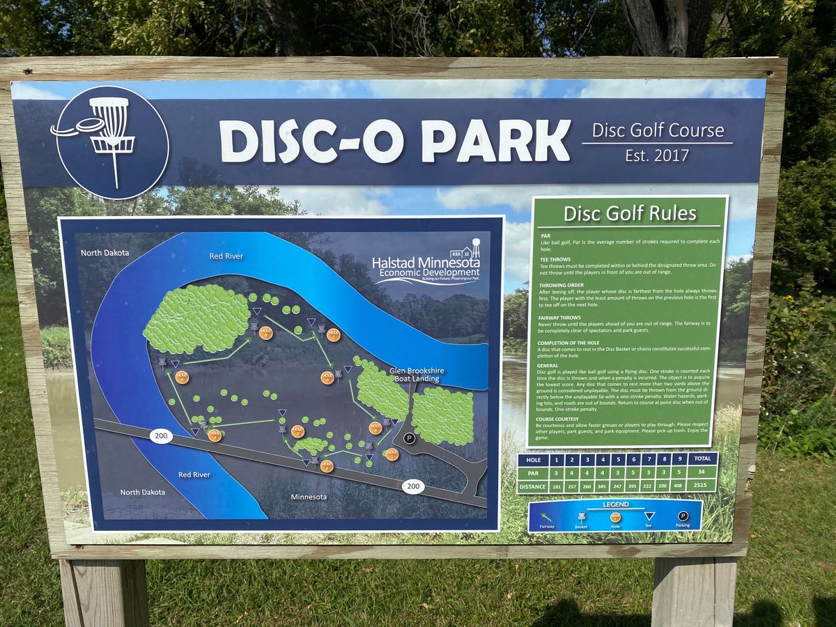 Disc-O Park DGC - Halstad, MN | UDisc Disc Golf Course Directory | UDisc
