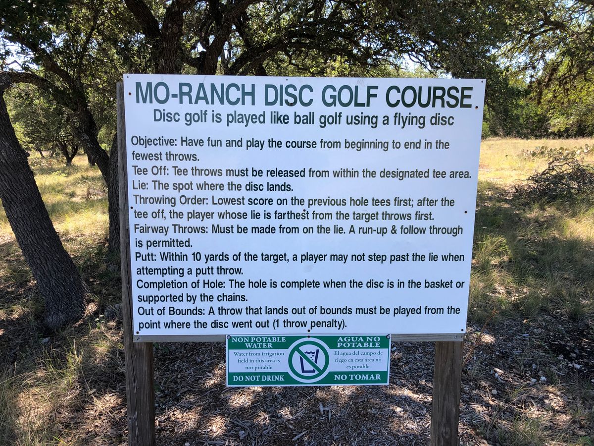 Mo-Ranch Disc Golf Course - Hunt, Texas | UDisc Disc Golf Course Directory