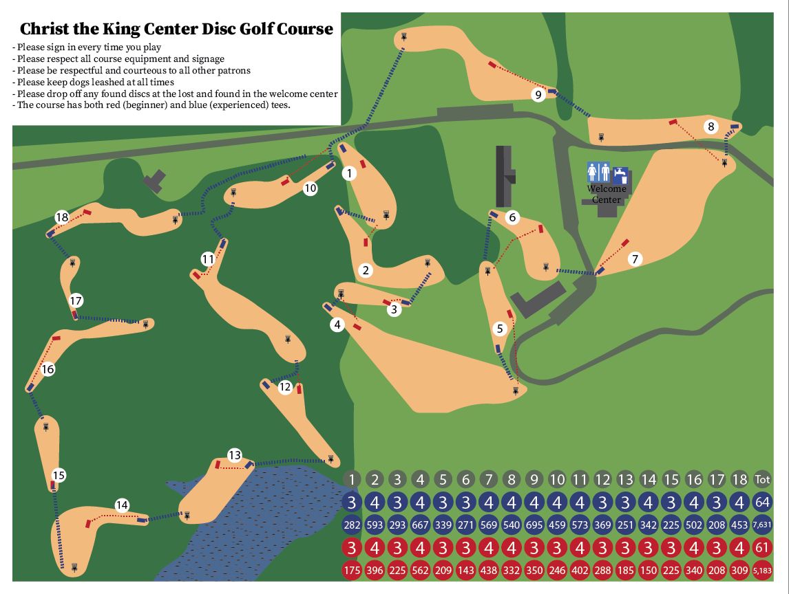 Christ the King Center - Greenwich, NY | UDisc Disc Golf Course Directory