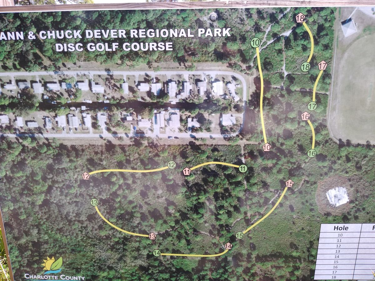 Ann & Chuck Dever Regional Park - Englewood, Florida | UDisc Disc Golf ...