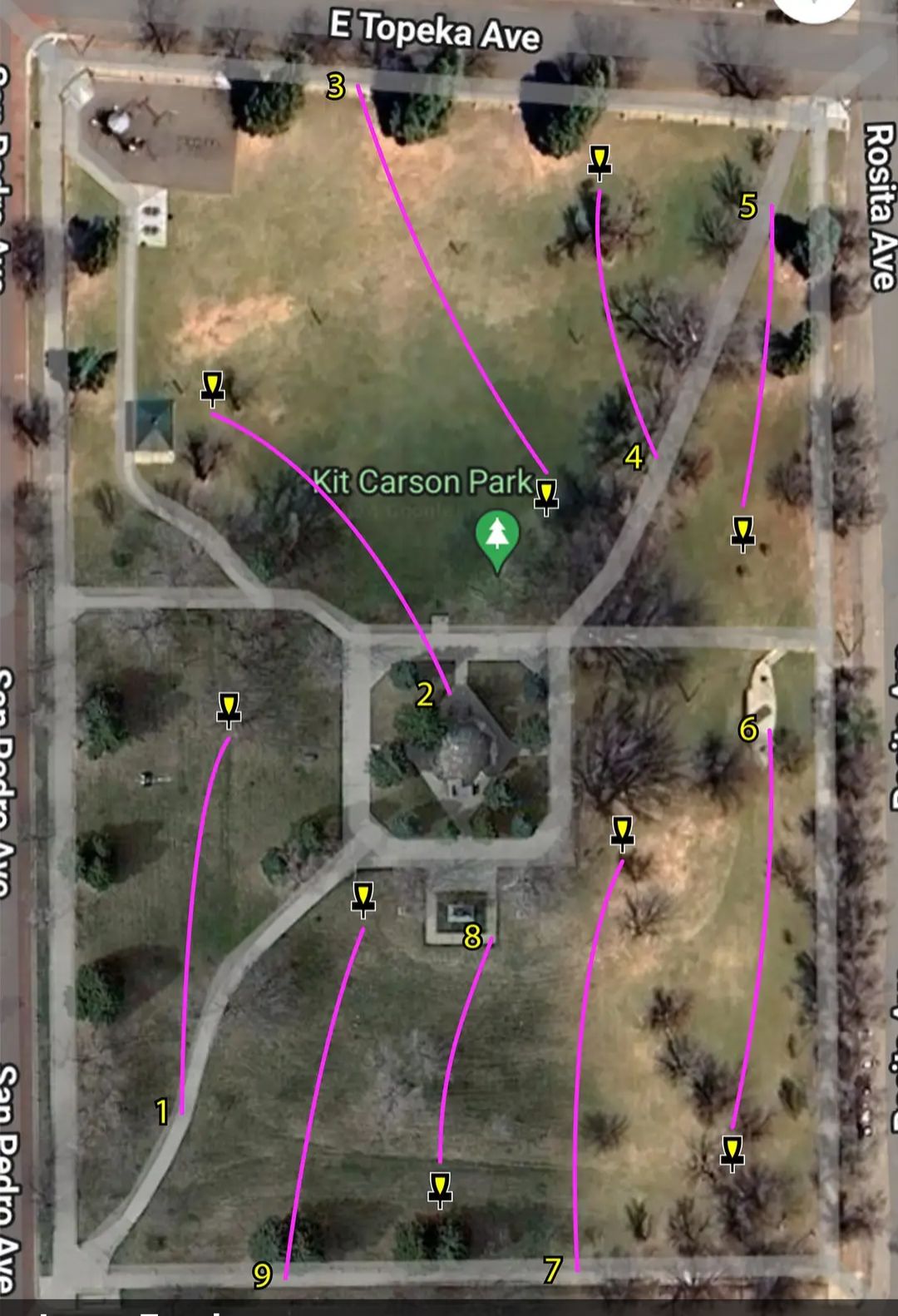 Kit Carson Park - Trinidad, Colorado | UDisc Disc Golf Course Directory