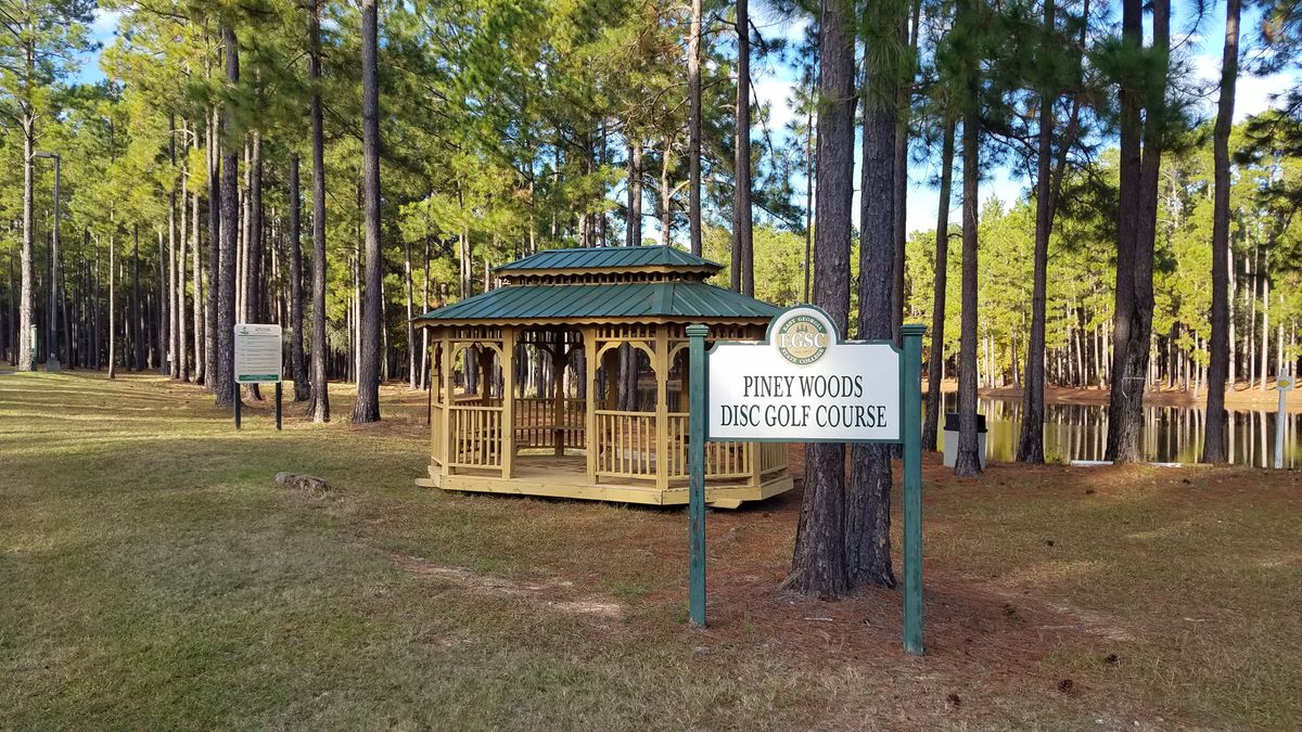 Piney Woods Disc Golf @ EGSC - Swainsboro, GA | UDisc Disc Golf Course ...