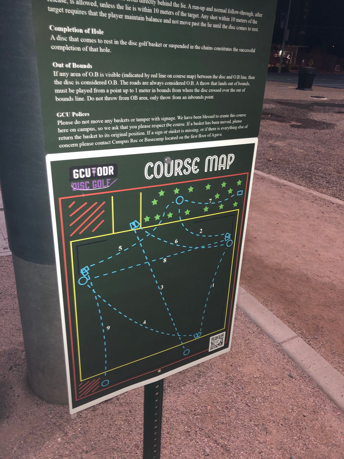 GCU ‘DGC’ - Phoenix, Arizona | UDisc Disc Golf Course Directory