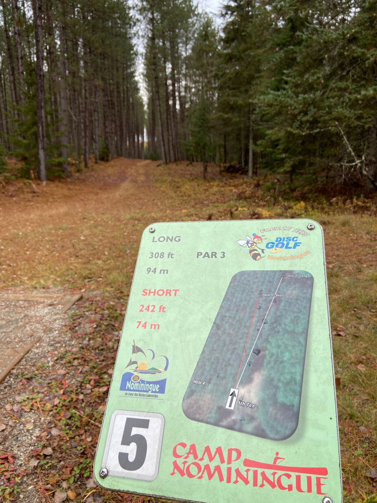 Camp Nominingue D.G. Course (Original) - Nominingue, QC, Canada | UDisc ...
