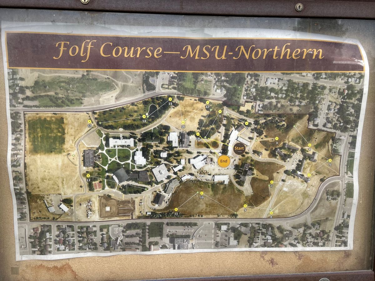 MSU-Northern - Havre, MT | UDisc Disc Golf Course Directory