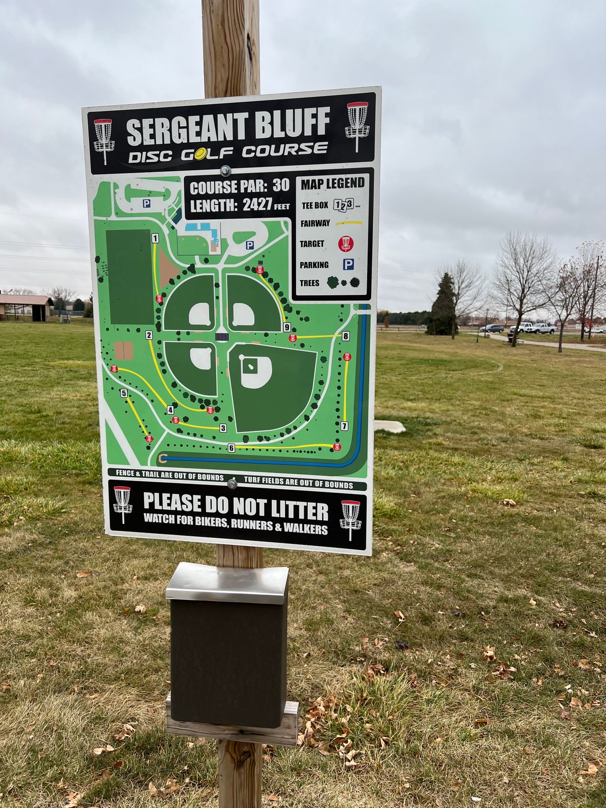 Sergeant Bluff Disc Golf Course - Sergeant Bluff, Iowa | UDisc Disc ...
