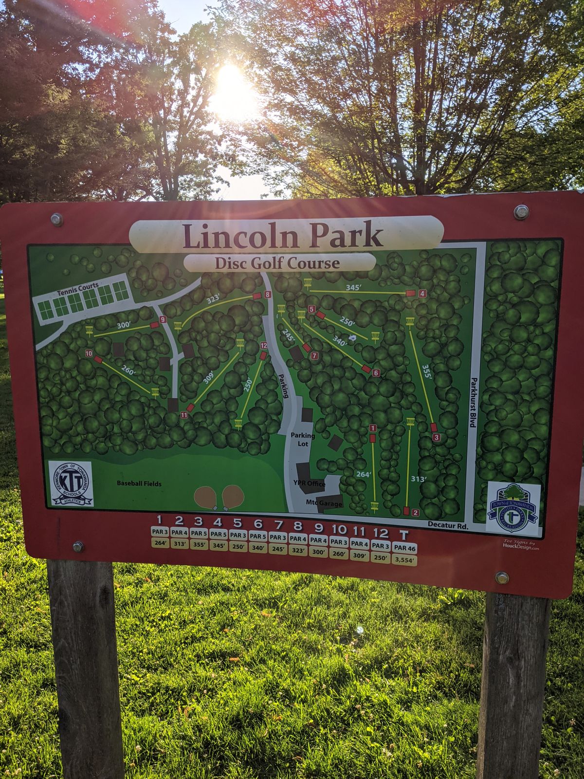 Lincoln Park - Buffalo, New York | UDisc Disc Golf Course Directory