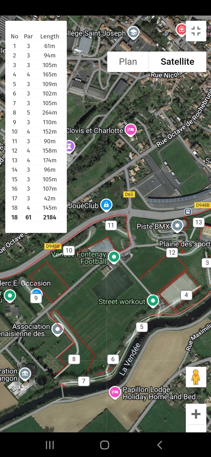 Troll Putter's Disc Golf Course NT5 - Fontenay-le-Comte, France | UDisc ...
