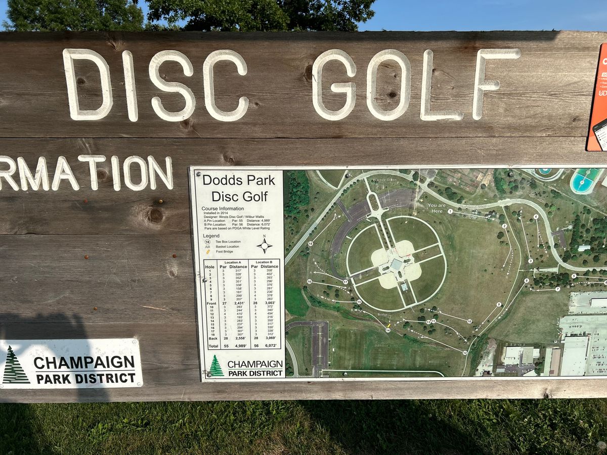 Dodds Park - Champaign, IL | UDisc Disc Golf Course Directory