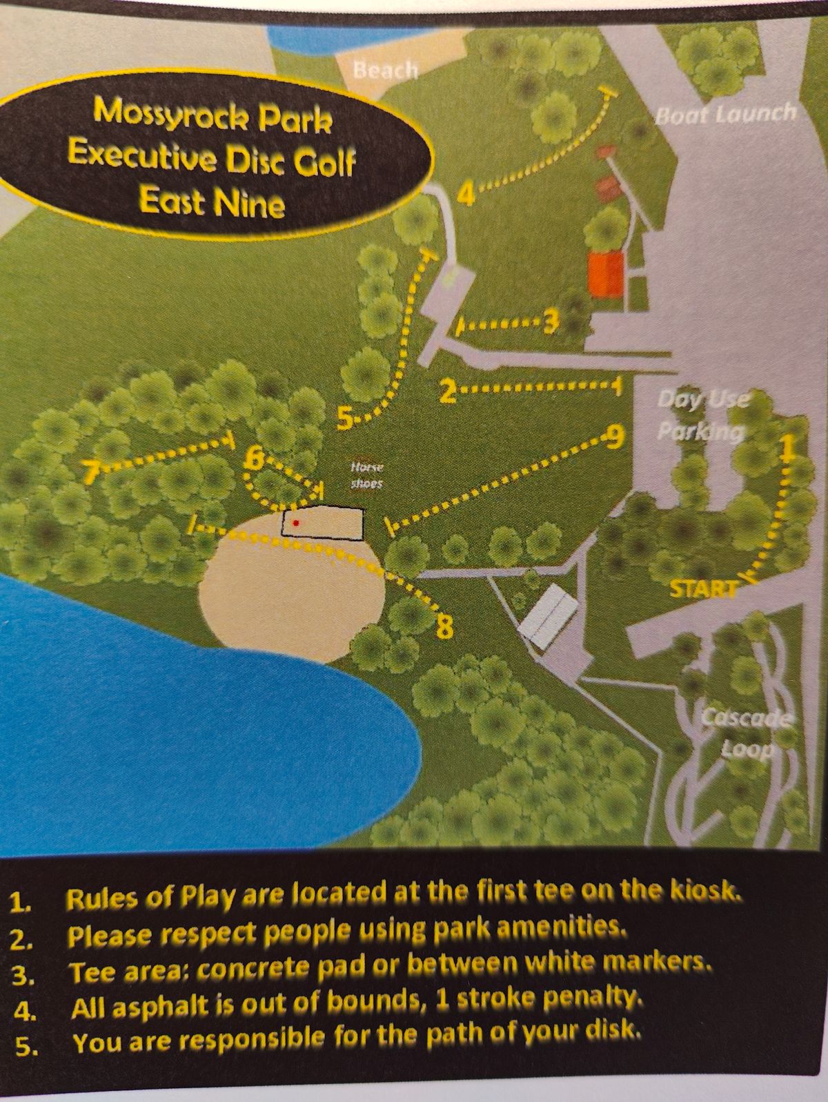 Mossyrock Park Executive West Nine - Mossyrock, WA | UDisc Disc Golf ...