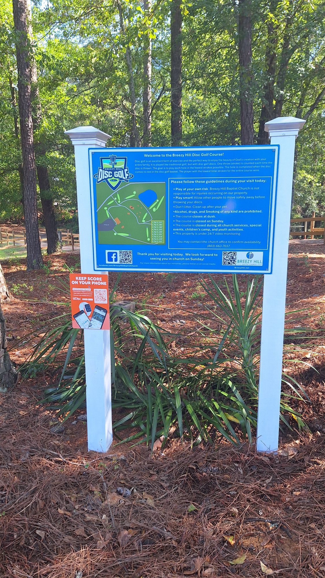 Breezy Hill Disc Golf Course - Graniteville, South Carolina | UDisc ...