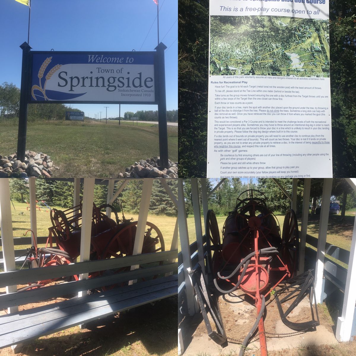 Springside - Springside, SK, Canada | UDisc Disc Golf Course Directory