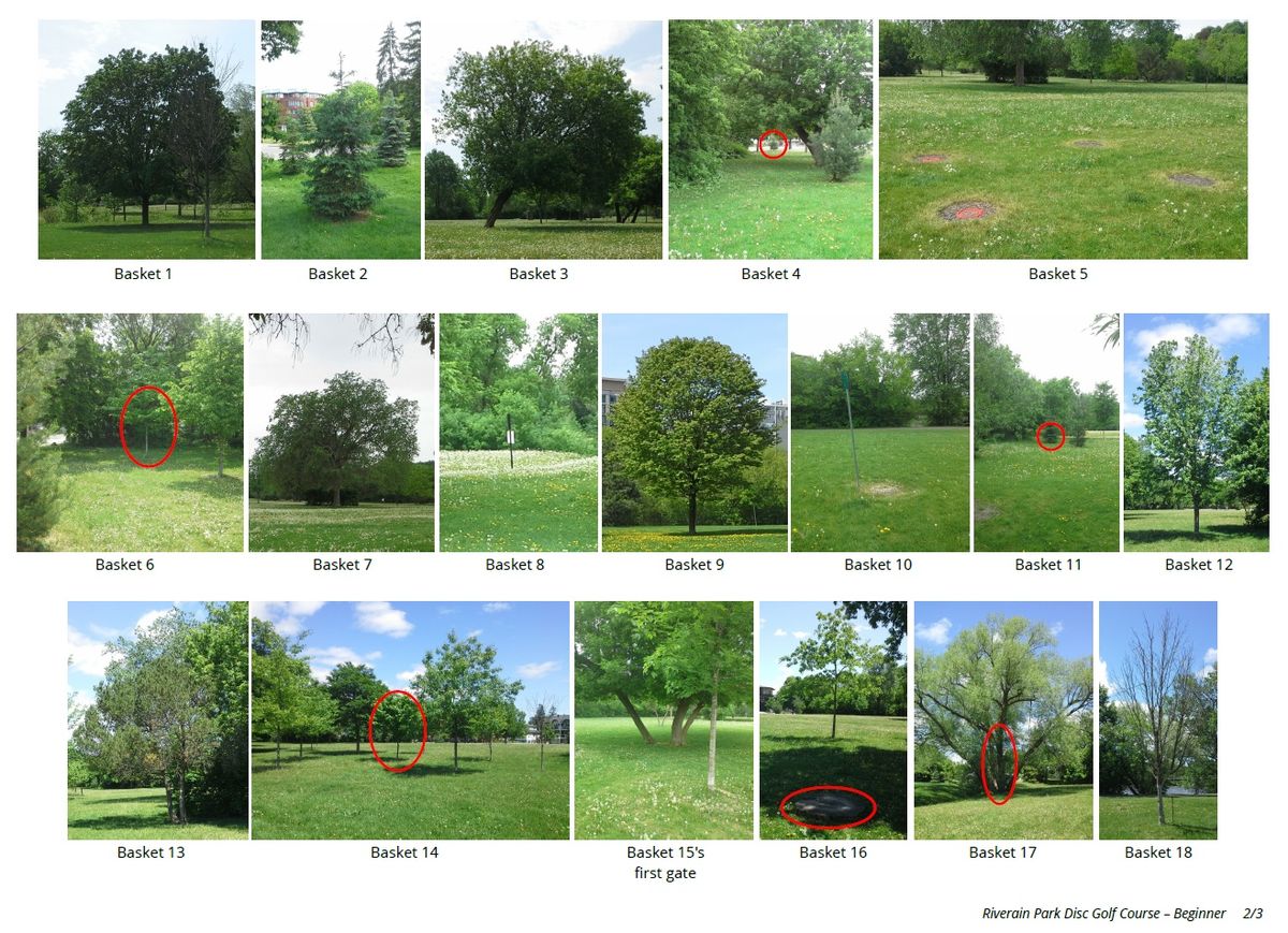 Riverain Park - 2021 Beginner Layout - Ottawa, ON, Canada | UDisc Disc ...