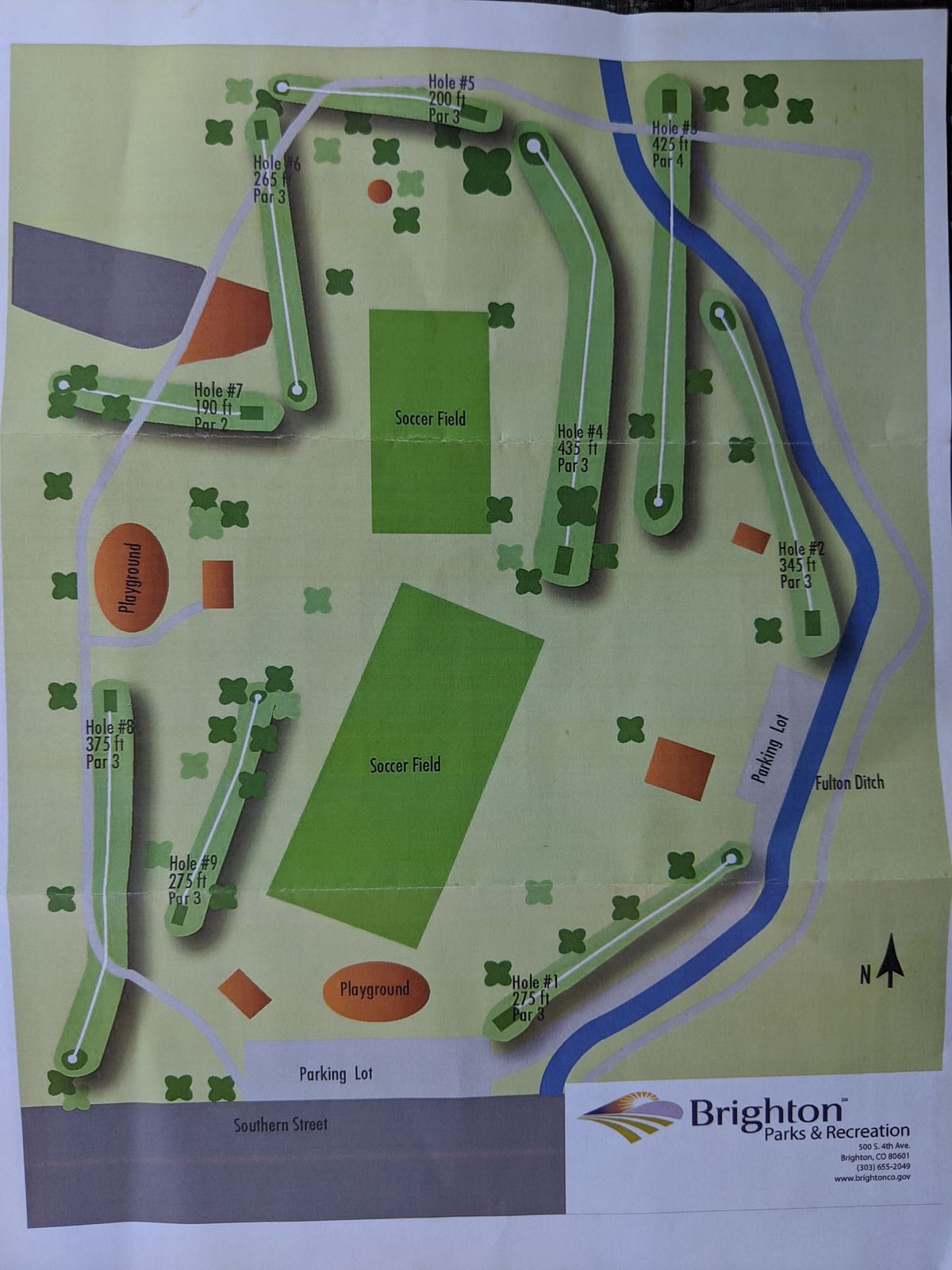 Benedict Park - Brighton, CO | UDisc Disc Golf Course Directory