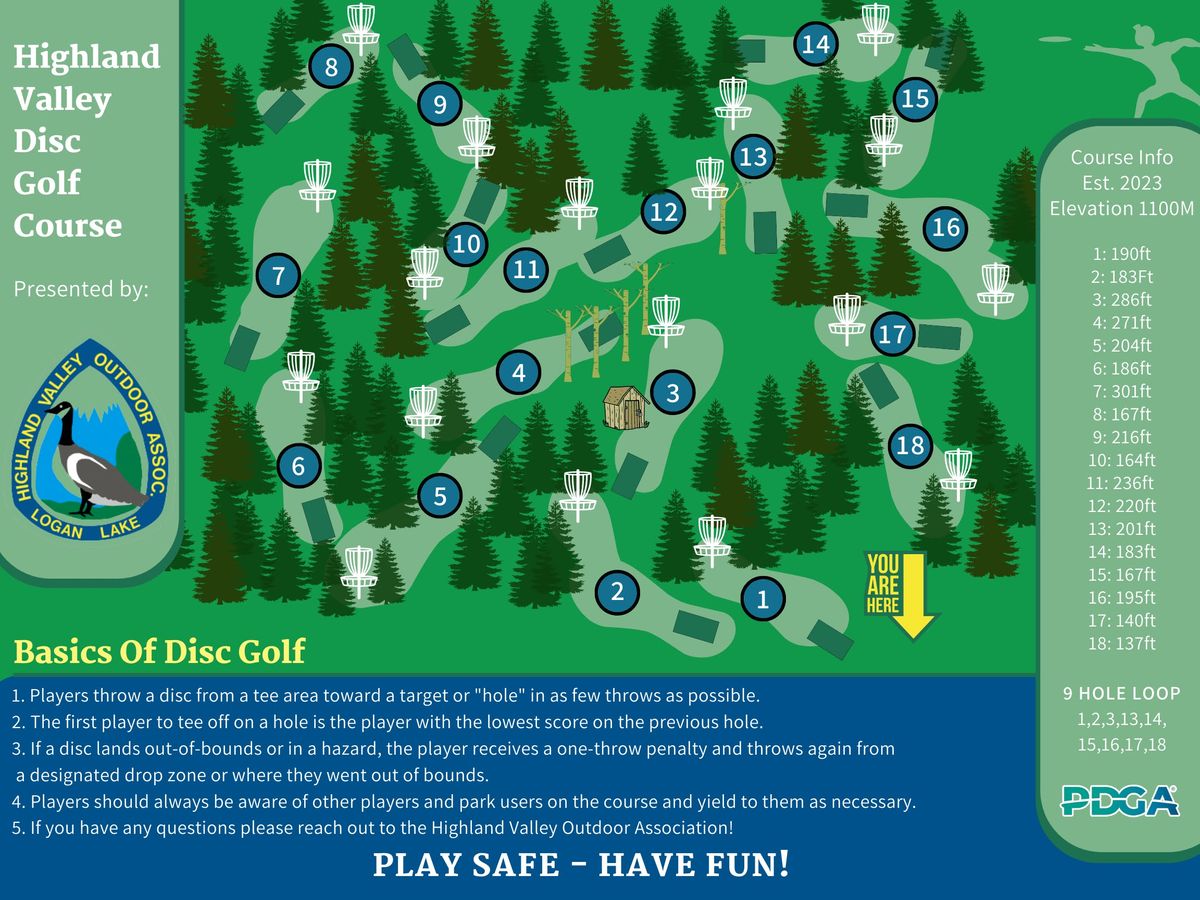 Highland Valley Disc Golf Course - Logan Lake, BC, Canada | UDisc Disc ...
